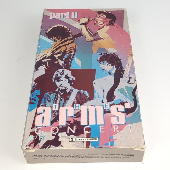 Music Media | Media | The Arms Concert Part 2 Vhs | Poshmark